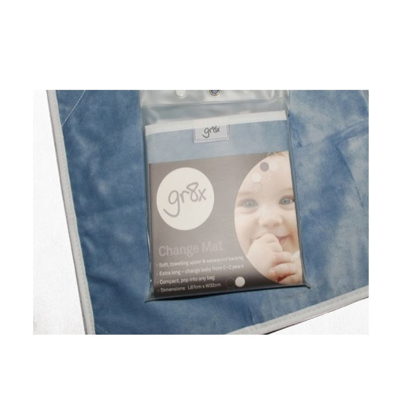 Dusty Blue Change mat — gr8x